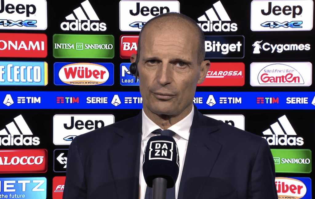 Allegri a Dazn: “Stiamo facendo un buon campionato, dando il massimo ...